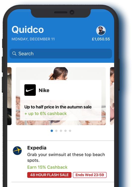 Quidco mobile app